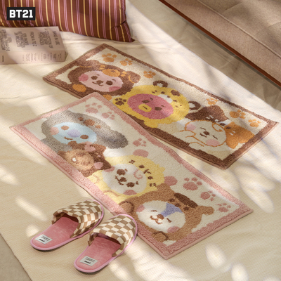 BT21 BABY 动物园2.0系列 毛绒地垫 LINE FRIENDS （不参与满赠）