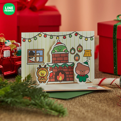 卡片MININIHOLIDAYLINEFRIENDS