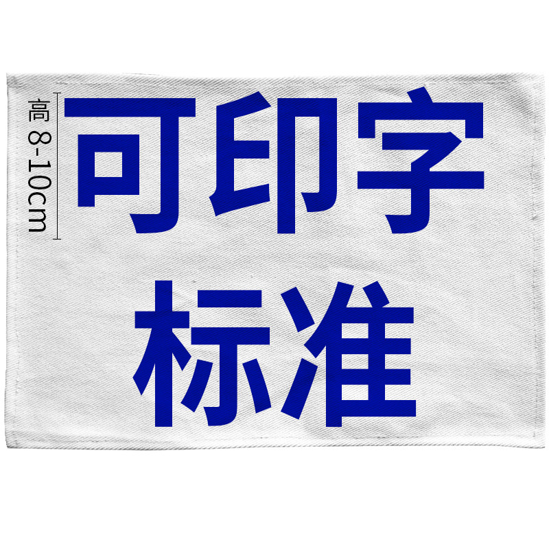 击剑服 保护服 花剑 佩剑 金属衣 印字 背贴布 比赛印字 标准字体