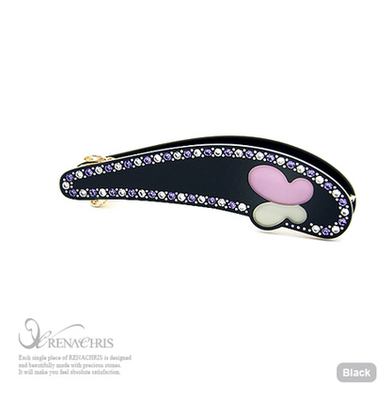 AngelRena韩国进口饰品头饰小蝴蝶女款发卡竖夹香蕉夹 B976