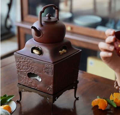 半斋秋冬季新品 《煮雪烹茶》煮茶套装 凉炉炭炉 煮茶炉