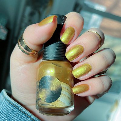 orly油性指甲油免照灯金