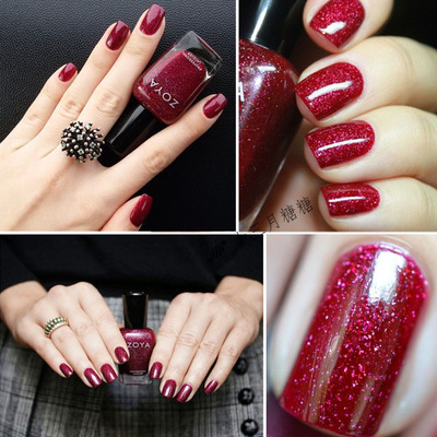 美国 ZOYA指甲油 ZEITH COLLETION 显白ZP641 Blaze 紫红