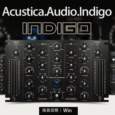 Acustica Audio INDIGO 套装 音频压缩与均衡的首要选择 音质提升