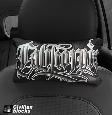 奇卡诺头枕车内装饰头枕奇卡诺