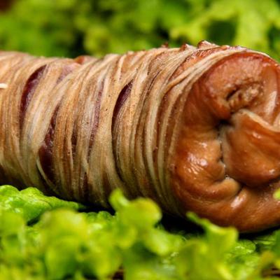 四川特产烟熏250克包邮腊猪肚