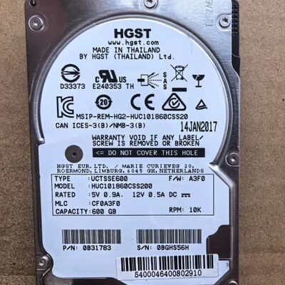 议价日立 HUC101860CSS200 600G 10K 12可维修