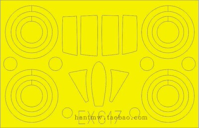 ex617米格25PD战斗机1/48遮盖