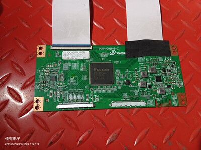 无排线左插 电视50寸逻辑板DCB-PDM280B-02白色贴纸CC495PU1L01