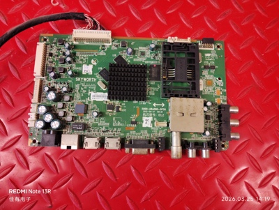 屏线躺插 创维50E580F 主板 5800-A8A080-0P30奇美屏V500HK1-LS6