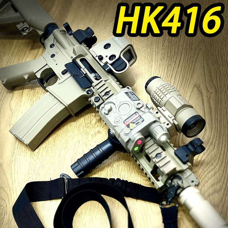 速格AR15空挂回趟电动连发玩具枪真人cs对战速格HK416软弹枪男孩_虎窝淘