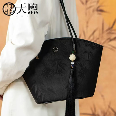 pmsix天熙女包中国风托特包大包