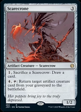 【学府卡牌】万智牌 MTG 稻草婆 Jumpstart JMP 英文 神器 稀有