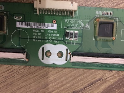 三星PS43D450A2缓冲板LJ41-09480A/ LJ92-01798A配S42AX-YB11屏