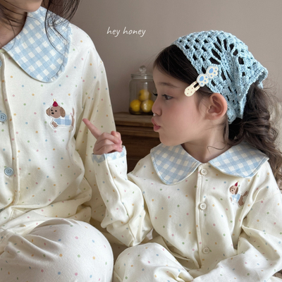 大小卷儿童春秋款家居服套装睡衣