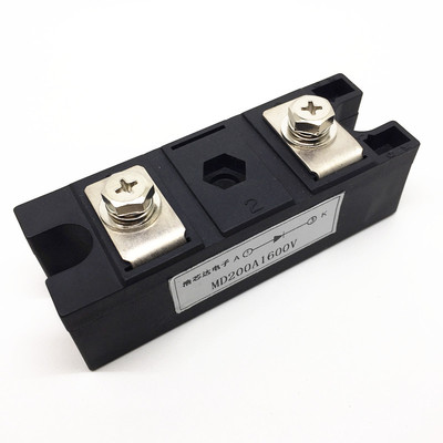包邮MD200A1600V 整流二极管模块MD200A 防反单管 MD200-16
