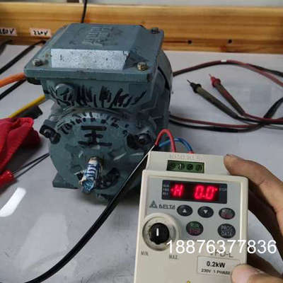 台达变频器0.2KW，VFD002L21A，实物拍摄，成色如议价