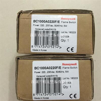 Honeywell霍尼韦尔燃烧控制器BC1000A0220U BC1000A0220F原装正品