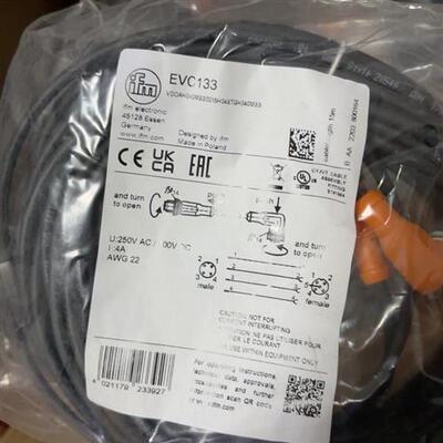 evc133 IFM易福门EVC133 易福门传感器线缆假