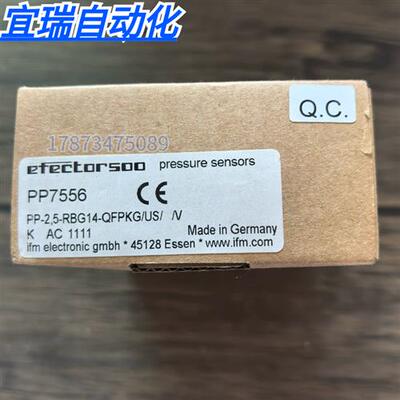 全新原装正品 IFM PP7556 压力传感器 实物拍摄 现货销售