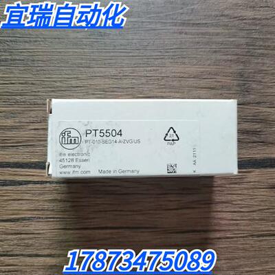 全新原装正品 IFM PT5504 压力传感器 现货销售