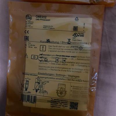 O6E202/O6S202 易福门对射传感器