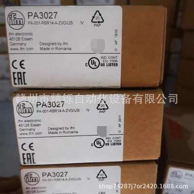 易福门压力传感器PN2594， PN2598全新优惠议价现货实拍