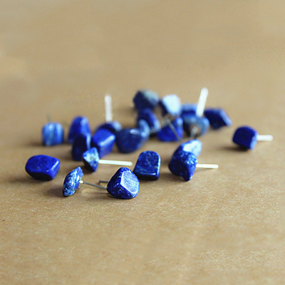 【青金石】冷淡风天然石头创意