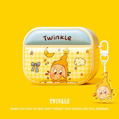 适用华为新款耳机壳保护套星星人