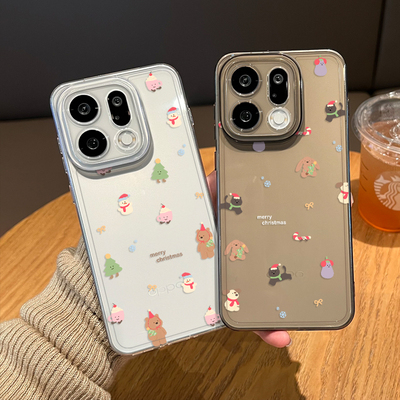 圣诞jellycat手机壳适用oppo系列