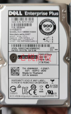 戴尔900GSAS10000转存储硬盘