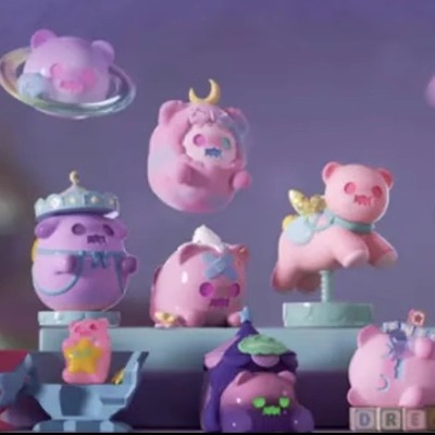 幽灵熊午夜乐园盲盒寻找独角兽