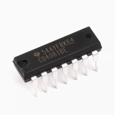 原装正品 直插 CD4081BE DIP-14 逻辑芯片 四2输入端与门 5个