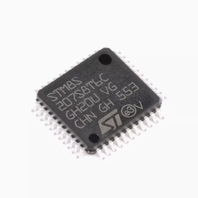 原装正品 STM8S207S8T6C LQFP-44 24MHz/64KB闪存/8位微控制器MCU