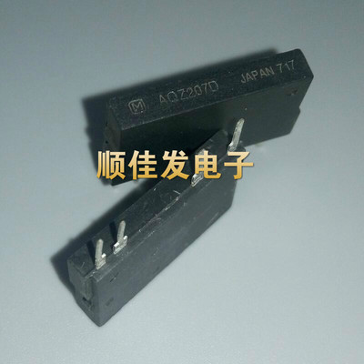 AQZ207D 直插ZIP-4 进口光耦继电器固态继电器 控制电压:1.5V-5V