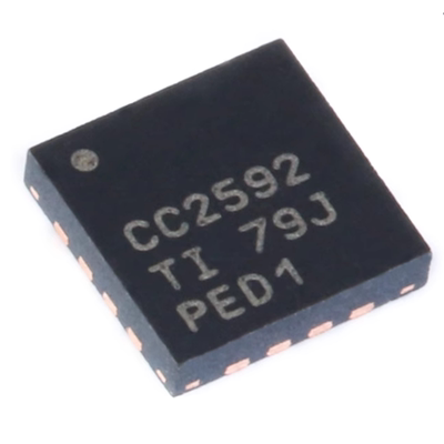 原装正品 贴片 CC2592RGVR QFN16 2.4GHz范围扩展器 无线收发芯片