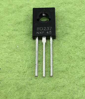 功率三极管 BD237 功率晶体管 2A/100V NPN 封装TO-126 10个