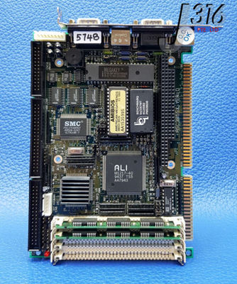 5748 ADVANTECH ICP PCB ISA HALF-SIZE CPU单板计算机ASC386SX V
