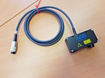 MEL WENGLOR Lasereinheit zur Vermessung 1 mW / 680 nm Laser