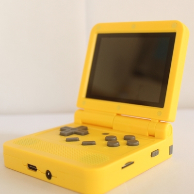 开源V90翻盖掌机经典复古GBA 口袋妖怪 学生益智类游戏送礼好物