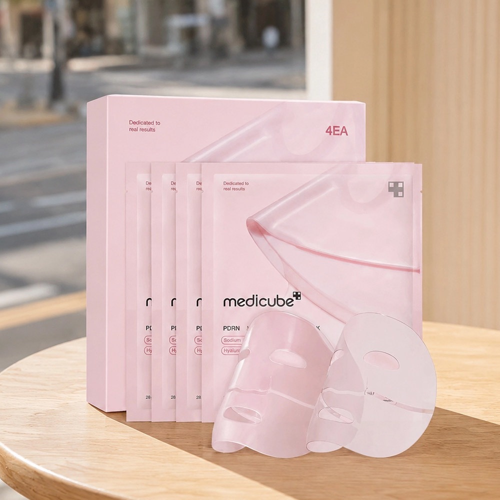 美蒂秋芙三文鱼面膜 medicube PDRN胜肽胶原蛋白凝胶改善皱纹mask