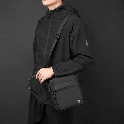 专柜品牌WEPOWER新款男士商务通勤单肩包 斜挎包男款高级感简约男