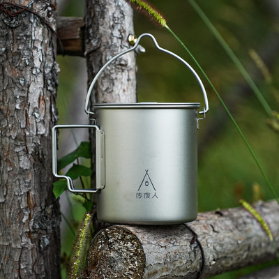 Bushcraft钛杯咖啡杯吊杯