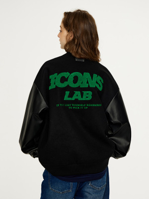 Iconslab棒球领秋季宽松