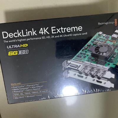 议价BMD decklink 4k extreme采集卡
