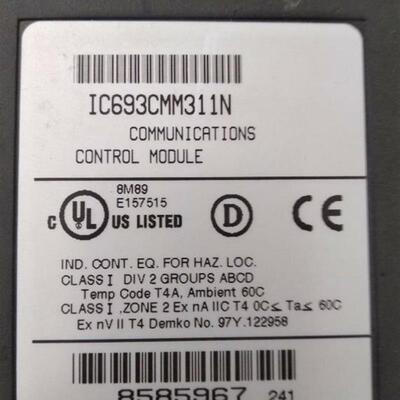 议价GE发那科 IC693CMM311