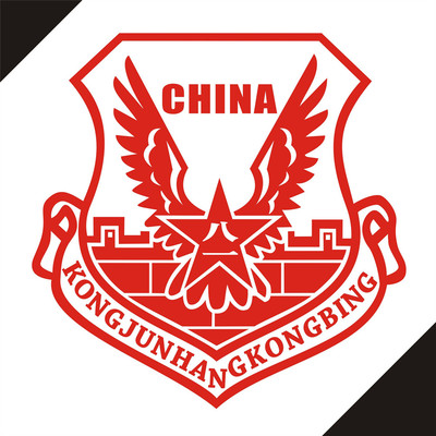 军标空军航空部队个性反光贴纸