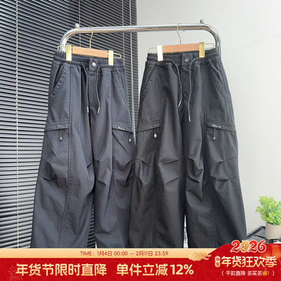 天依角童装男童加厚休闲裤