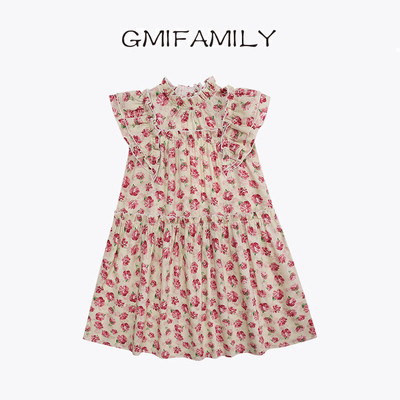 53398吉米家族【花与梦境】女童连衣裙夏季新款2025女童裙子