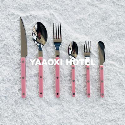 【可可爱爱的粉色】法式刀叉勺